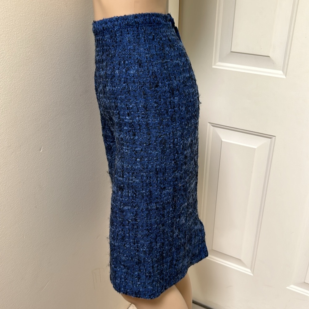 Vintage 50s 60s Benjamin Of Hollywood Blue & Black Wo… - Gem